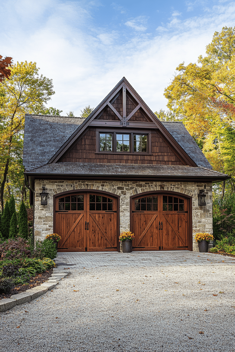 19 Farmhouse Garage Ideas for a Cozy and Practical Upgrade - Jenna Living