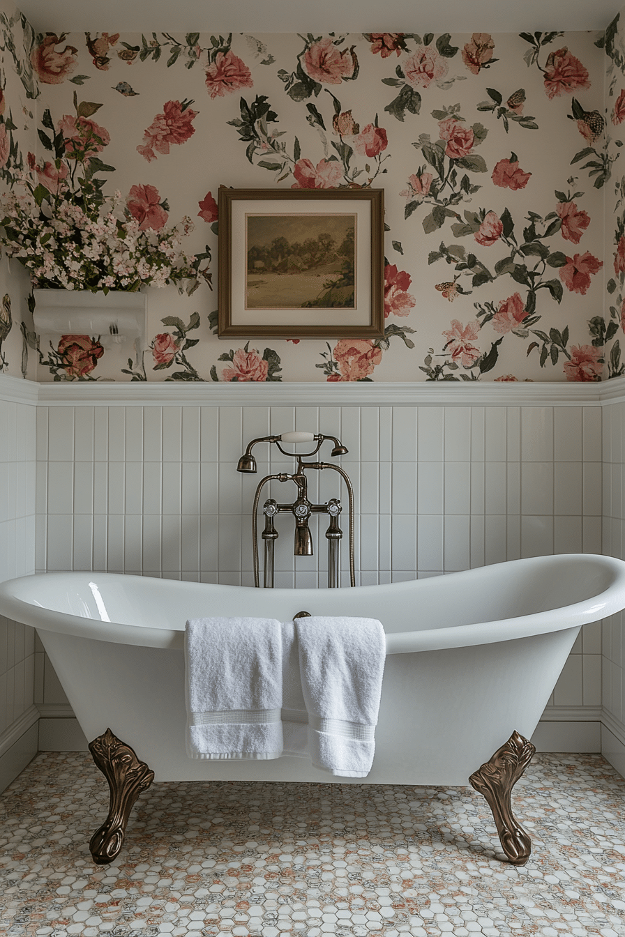 19 Vintage Modern Master Bath Ideas for a Luxurious Yet Classic Feel ...