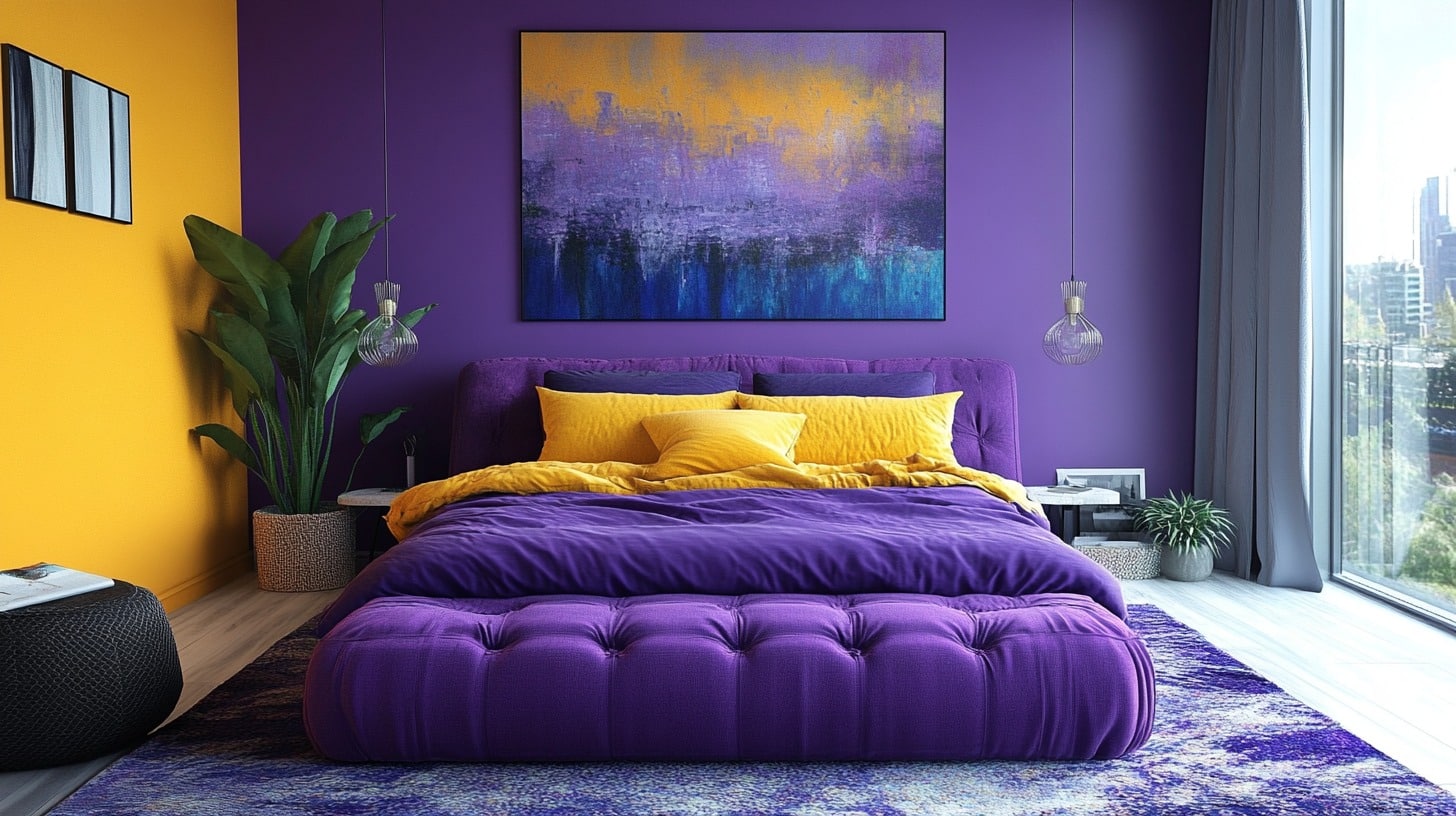 20 Purple Bedrooms for a Unique and Vibrant Aesthetic - Jenna Living