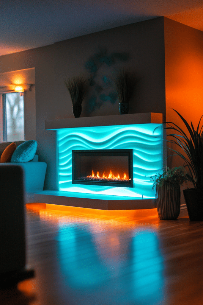 25 Modern Fireplace Ideas to Create a Warm and Contemporary Atmosphere ...