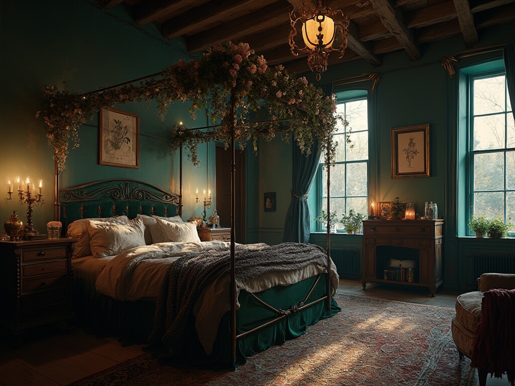 Dark Cottagecore Bedroom: Crafting a Moody, Magical Sanctuary - Jenna ...