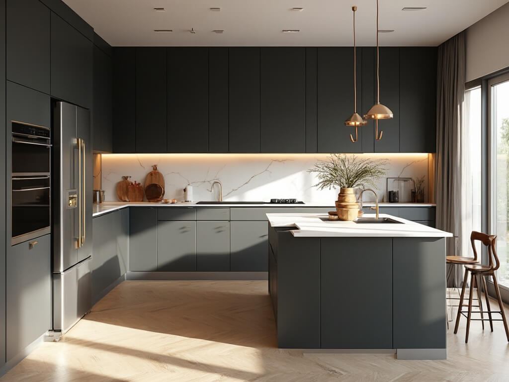 Charcoal Kitchen Cabinets: The Ultimate Style Transformation for Modern ...