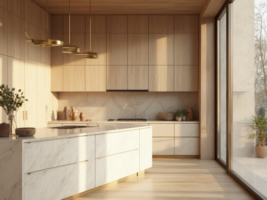 Natural Wood Kitchen Cabinets: A Comprehensive Styling Guide - Jenna Living