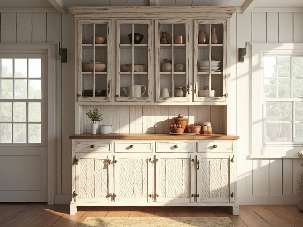 Farmhouse Kitchen Hutch Ideas: Transform Your Space with Vintage Charm ...