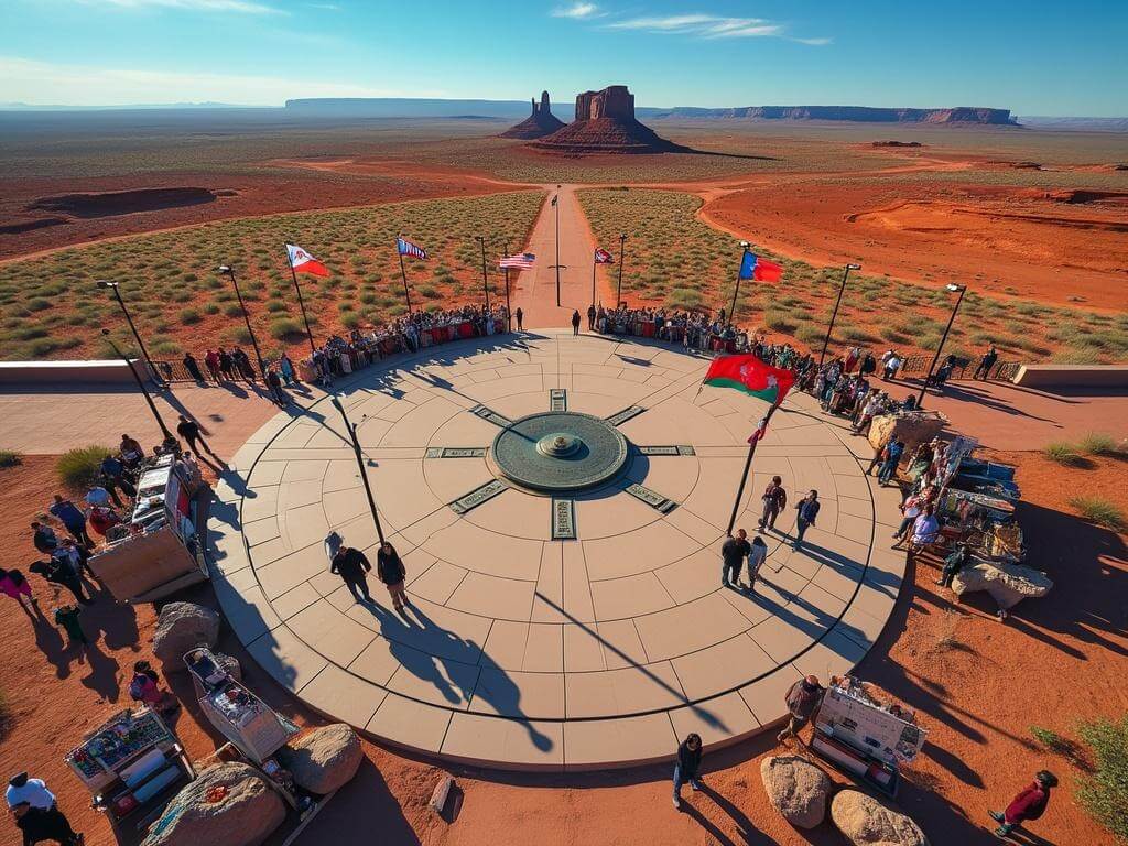 How to Stand in Four States at Once: The Ultimate Four Corners Monument ...