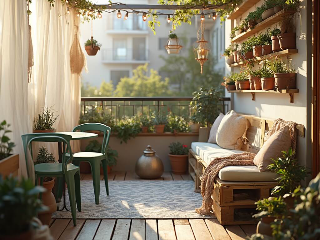 Small Balcony Ideas on a Budget: Transform Your Tiny Outdoor Space ...