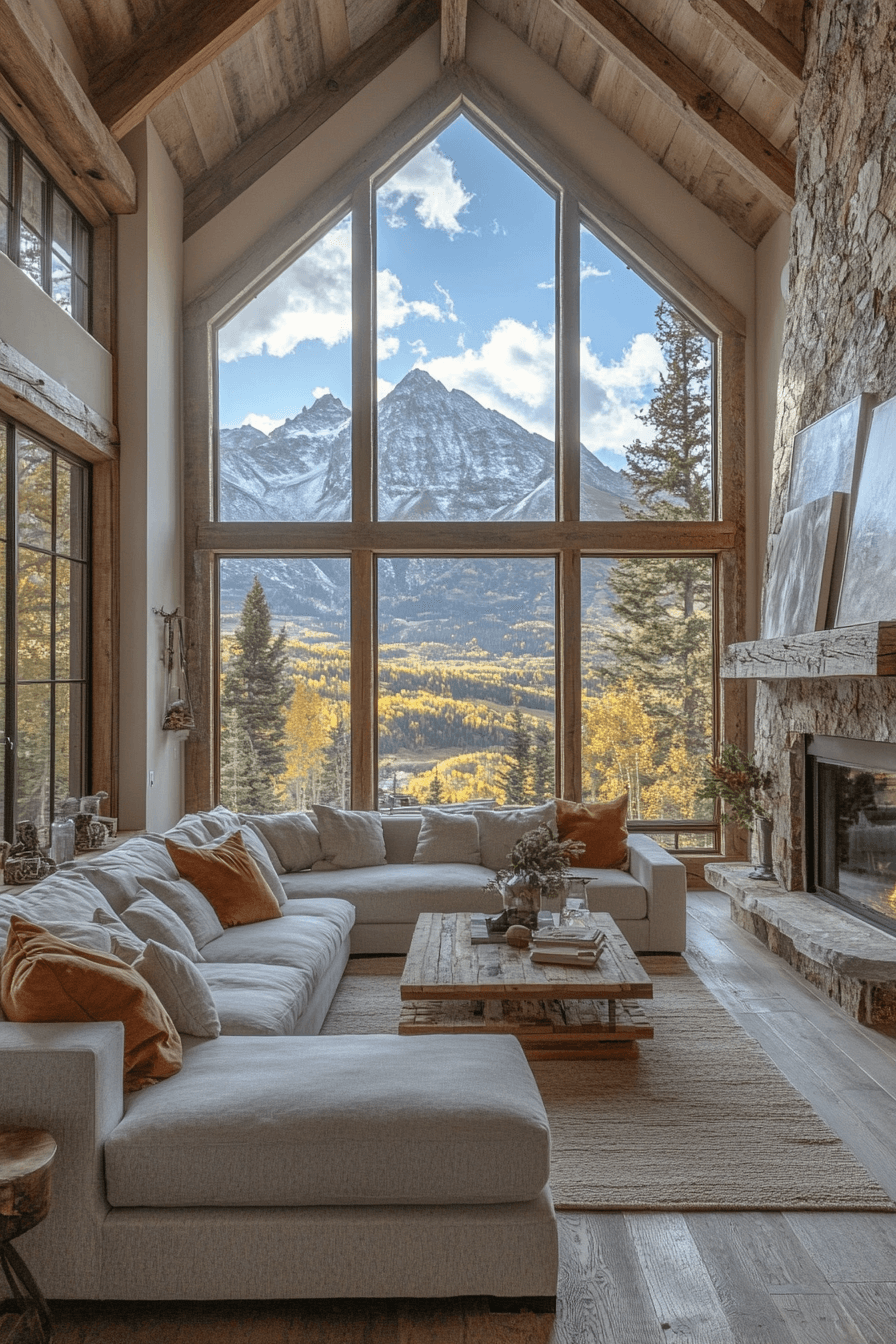 29 Little Cabin Living Room Styles That Blend Rustic Beauty With ...