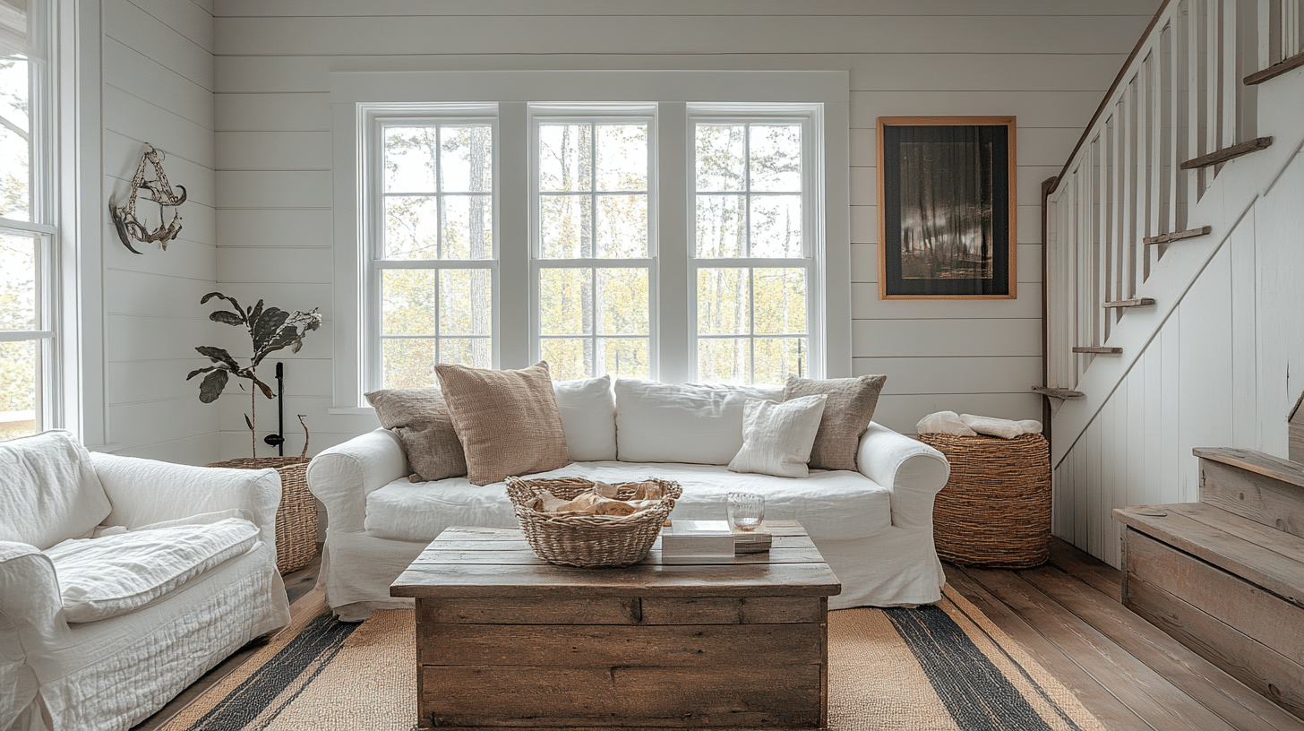 29 Little Cabin Living Room Styles That Blend Rustic Beauty With ...