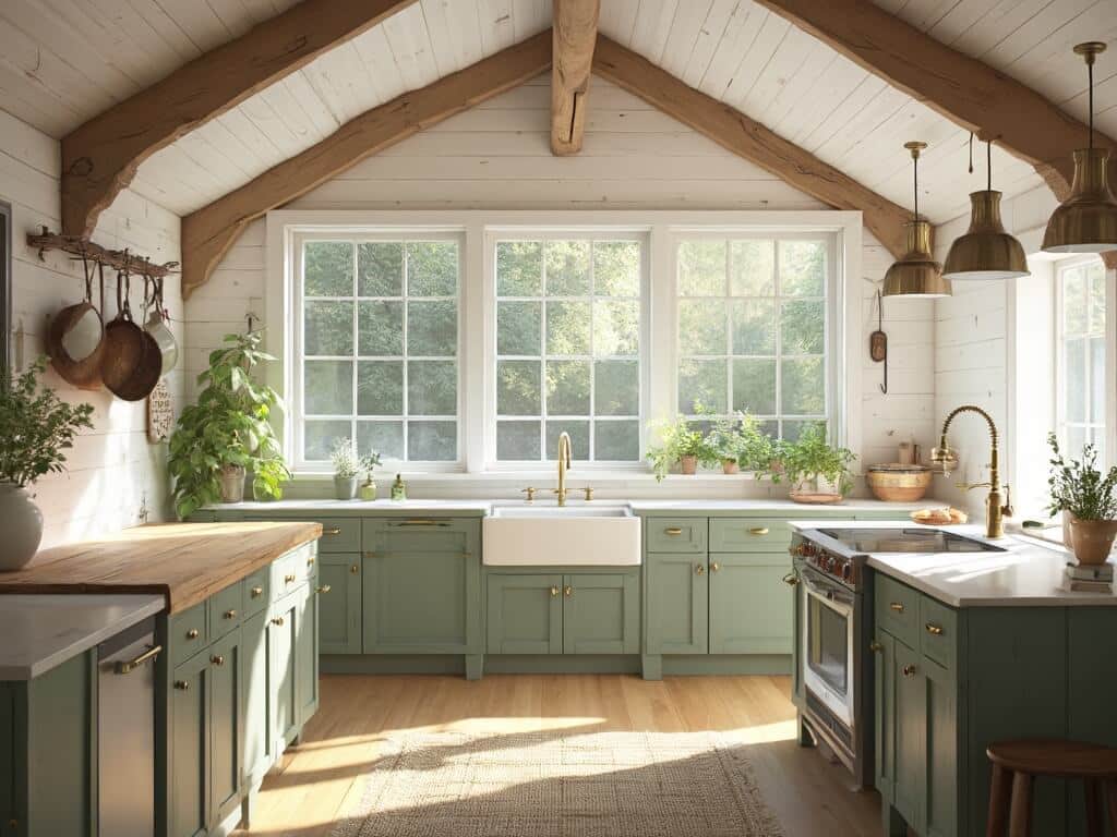 Farmhouse Kitchen Color Schemes: Creating Cozy, Timeless Spaces - Jenna ...