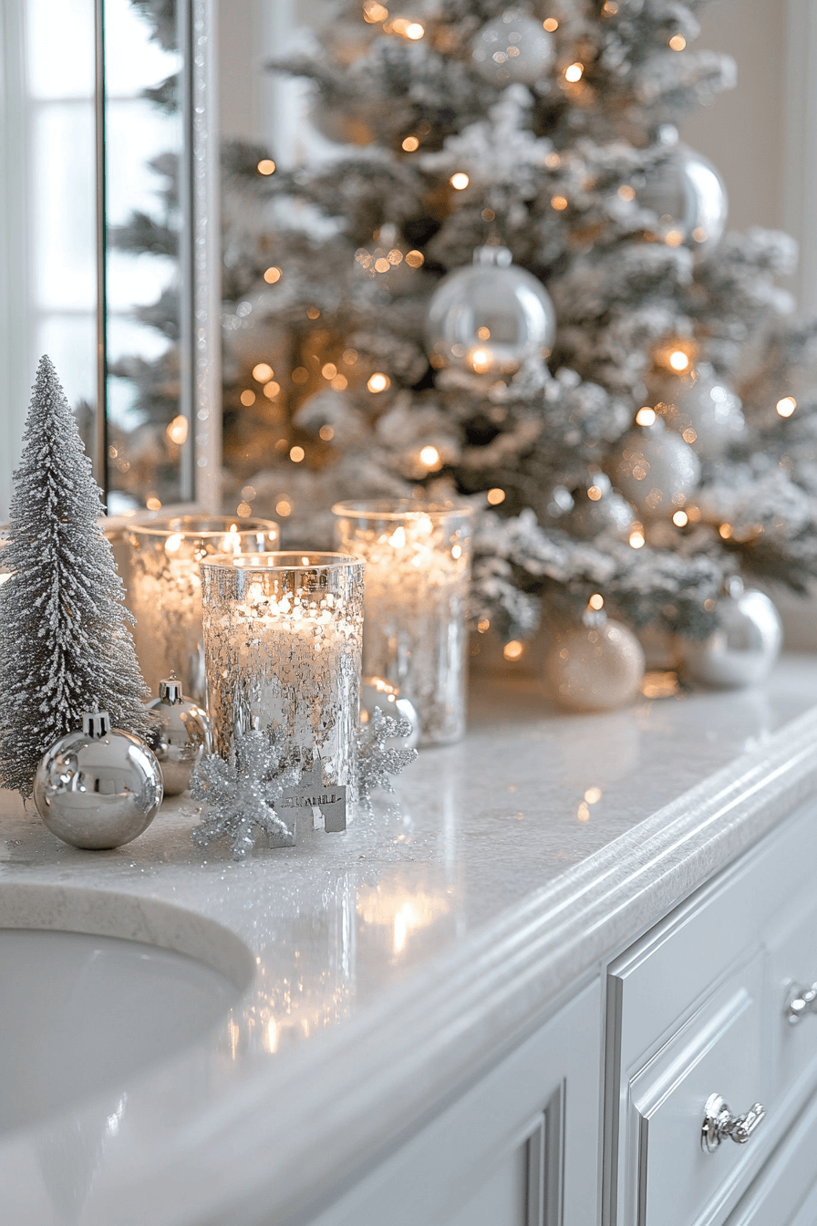 25 Christmas Bathroom Decor Ideas That Add Cute Whimsical Christmas ...