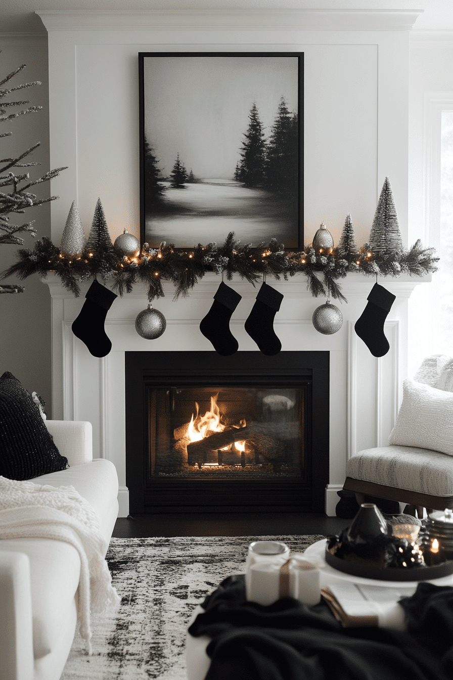 25 Christmas Fireplace Decor Ideas For A Magical Festive Home Refresh ...