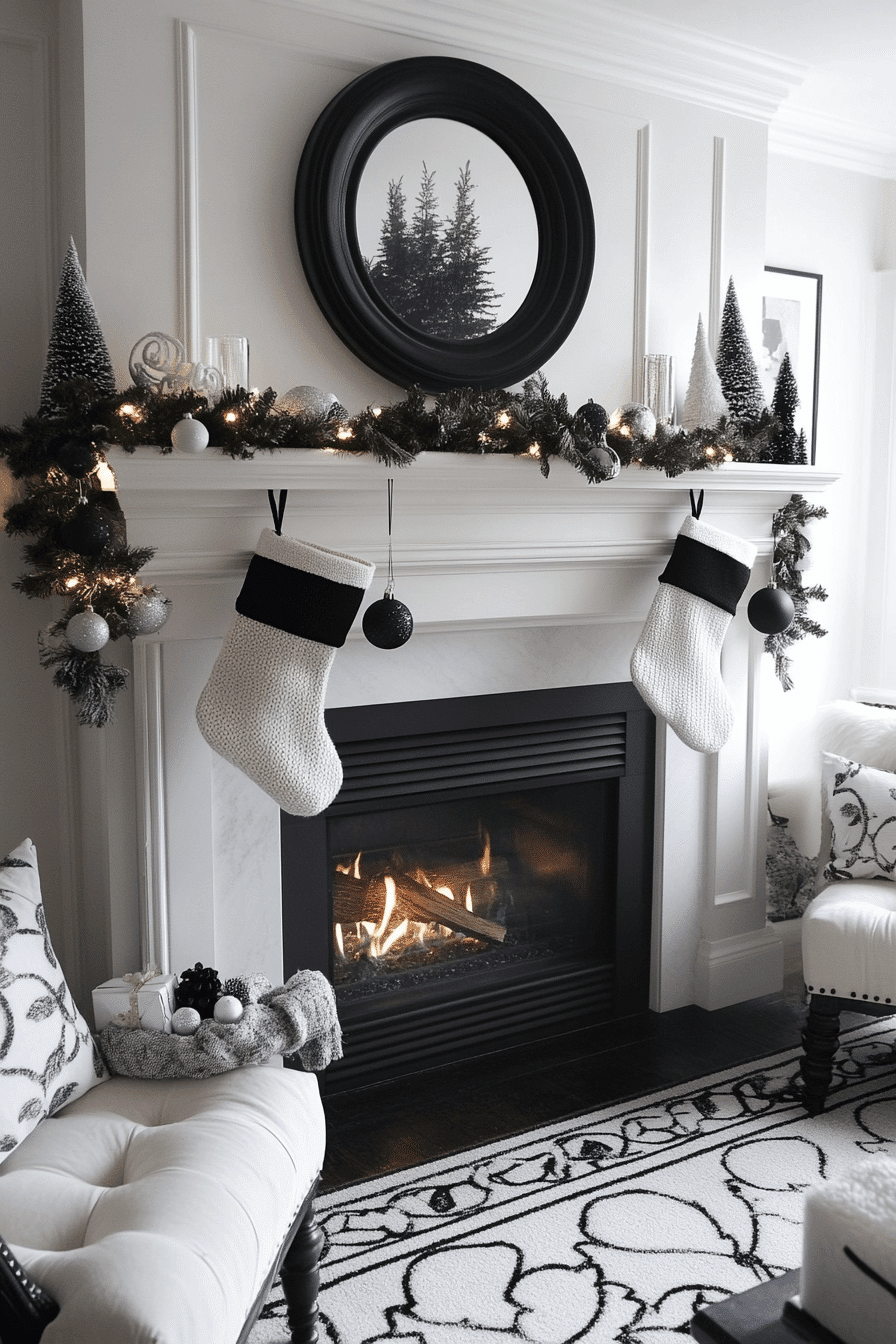 25 Christmas Fireplace Decor Ideas For A Magical Festive Home Refresh ...