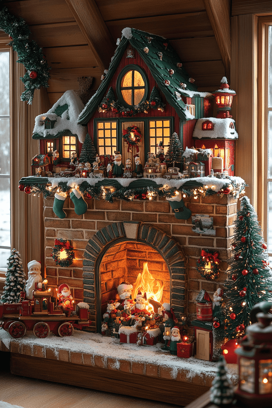 25 Christmas Fireplace Decor Ideas For A Magical Festive Home Refresh ...