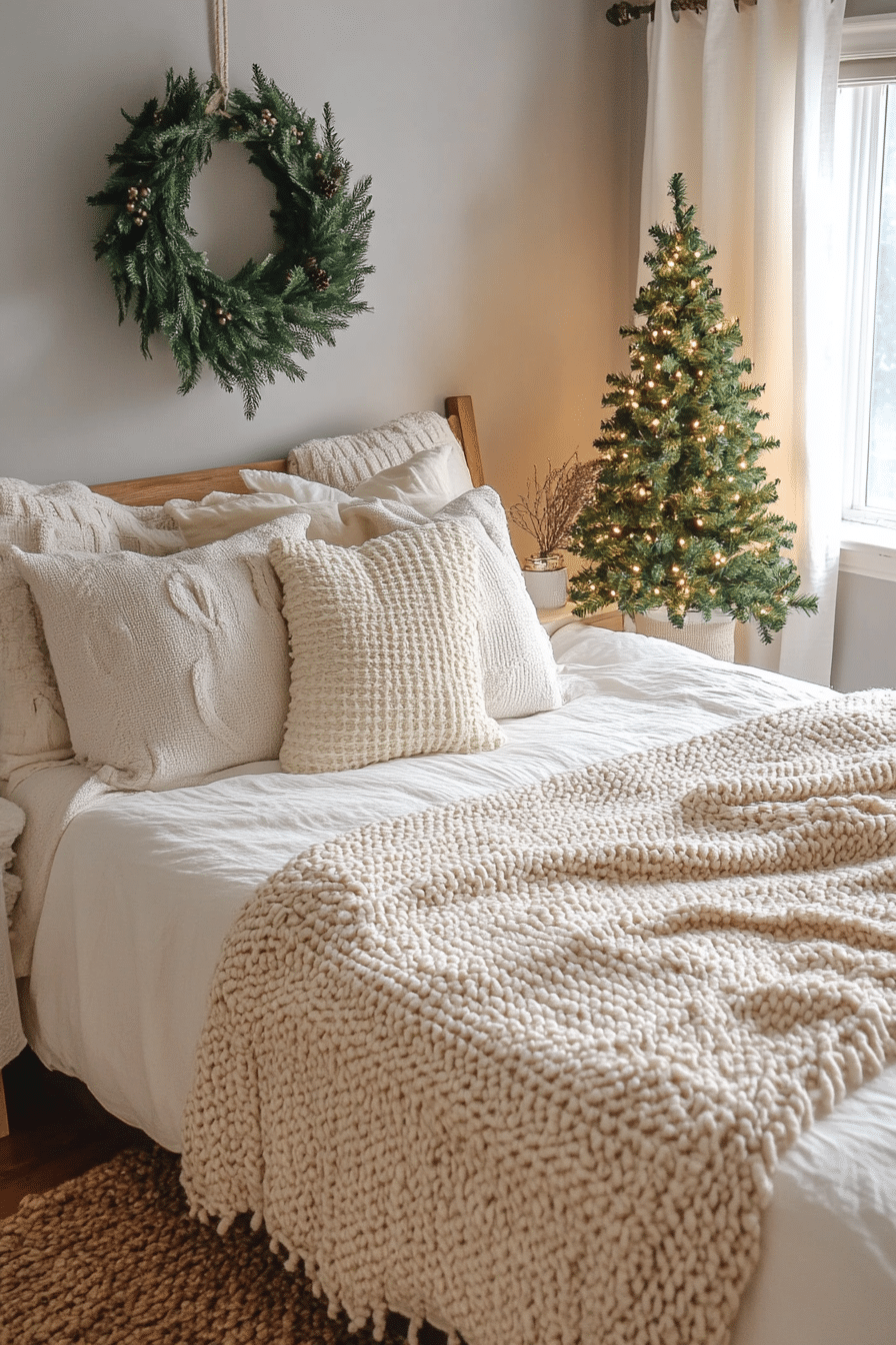 29 Christmas Bedroom Decor Inspirations for the Dreamiest Holiday ...