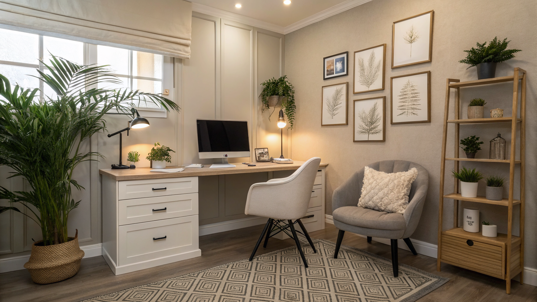 27 Calming Office Decor Ideas That Create Your Peaceful Work Sanctuary ...