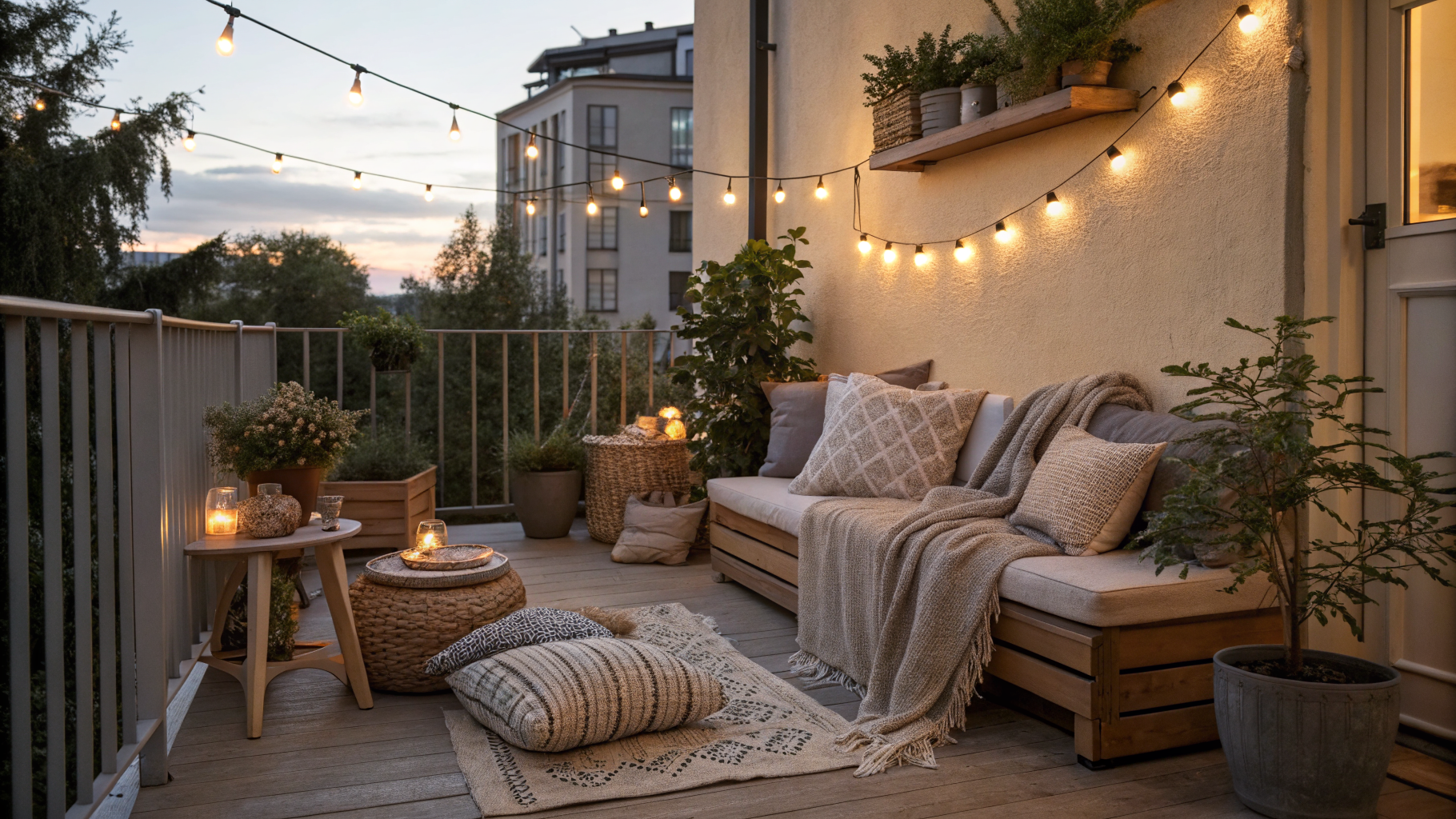 27 Cozy Balcony Ideas That Create Your Outdoor Sanctuary - Jenna Living