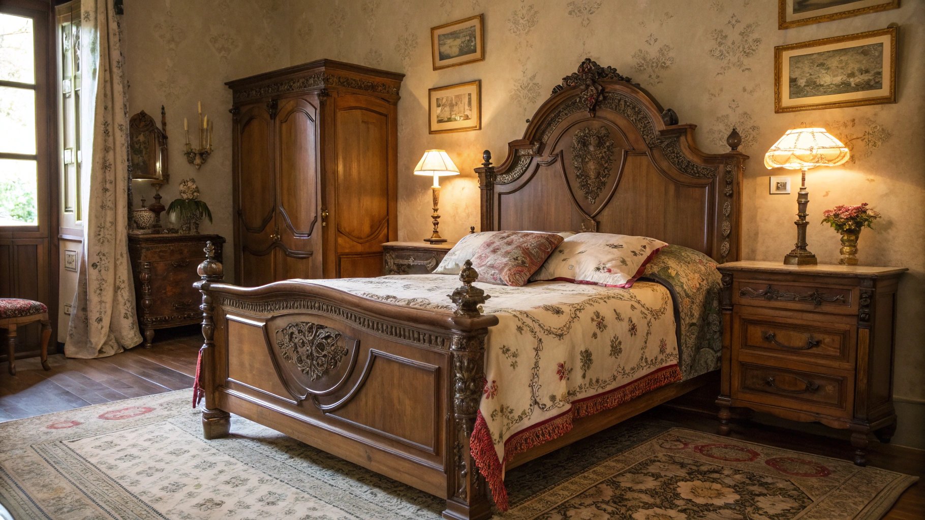 27 Enchanting Antique Bedroom Ideas That Radiate Timeless Elegance ...